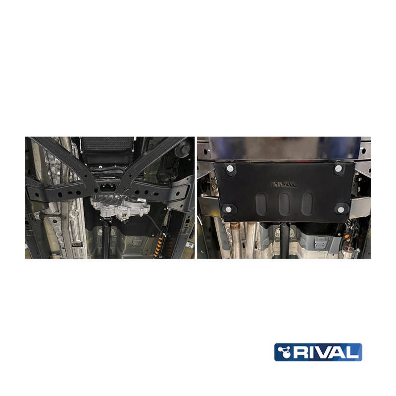 Transfer case underride protection Ford Ranger Raptor 2022-/ Ranger ...
