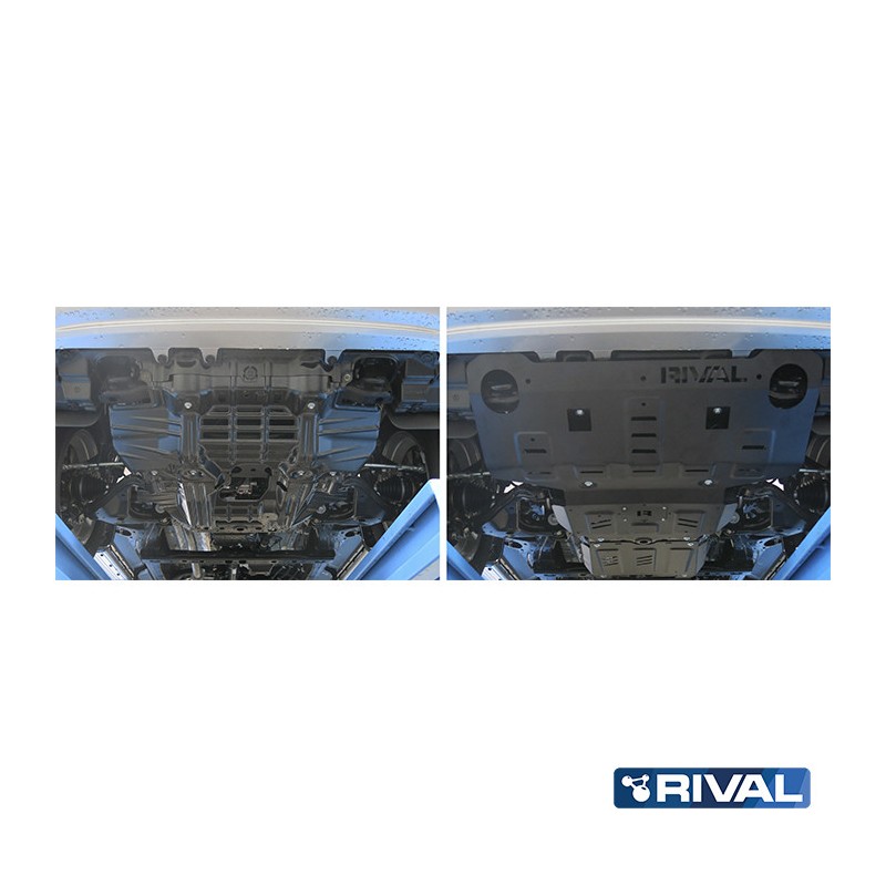 Radiator and engine guard underride guard Toyota Hilux 2015-2020/ 2018 ...