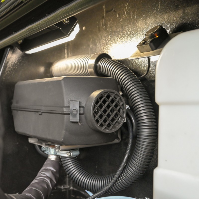 ALU-CAB HARDTOP INTEGRATED PARKING HEATER 750