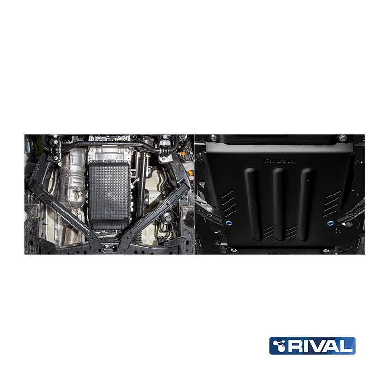 RIVAL Underride protection gearbox Ranger/Amarok 2023+ 3mm steel