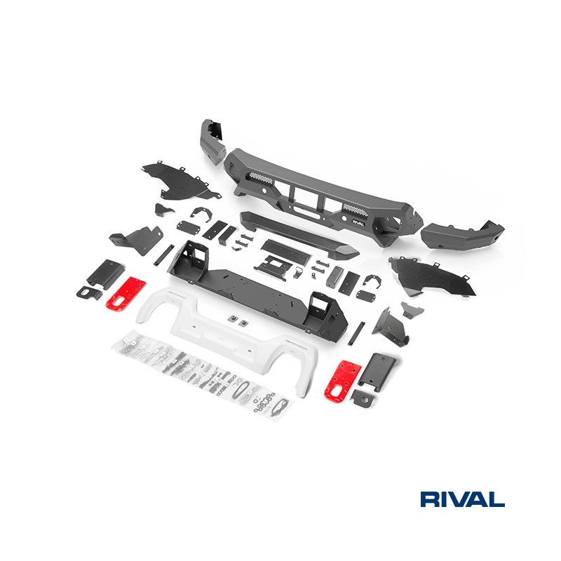 Rival HD winch bumper for Ford Ranger Raptor 2022-